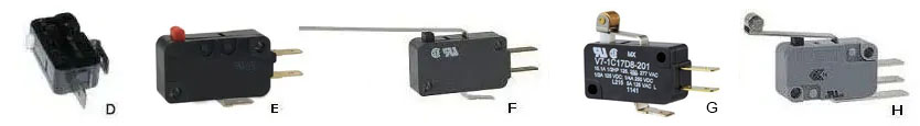 Micro-Switches - GM Electrónica - Argentina